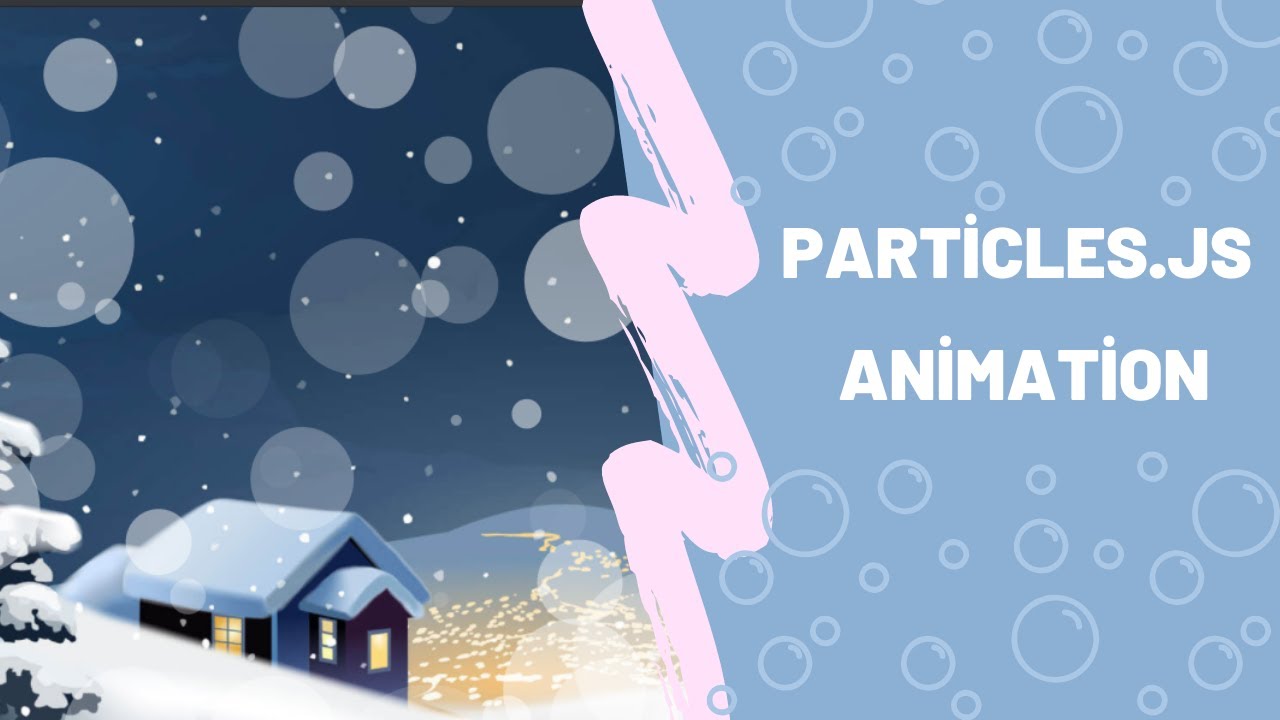 Particles.js - Background Particles.js Animation (Arka Plan Olarak ...