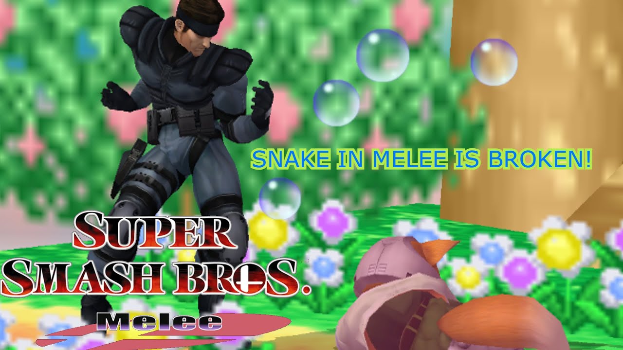 SSBM Mods: Snake in Melee is BROKEN... - YouTube