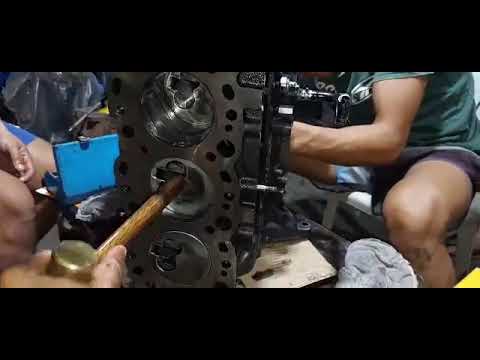 TOYOTA REVO 2L ENGINE PISTON ASSEMBLY INSTALLATION / GENERAL OVERHAUL ...