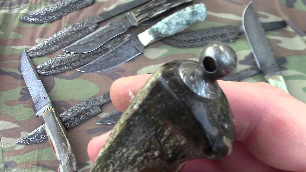Авторские ножи и клинки от Мастерской Федотова. - YouTube