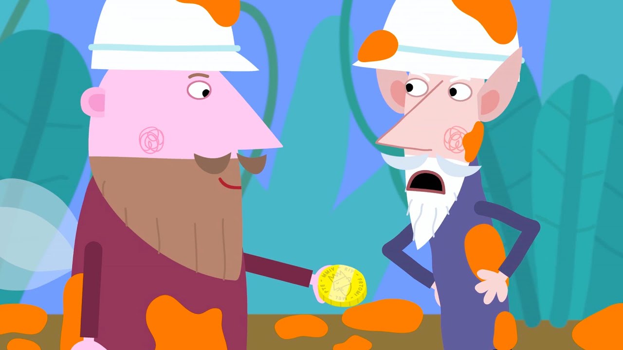 King Thistle Goes to Work 👑 | Ben and Holly's Little Kingdom | Kids ...