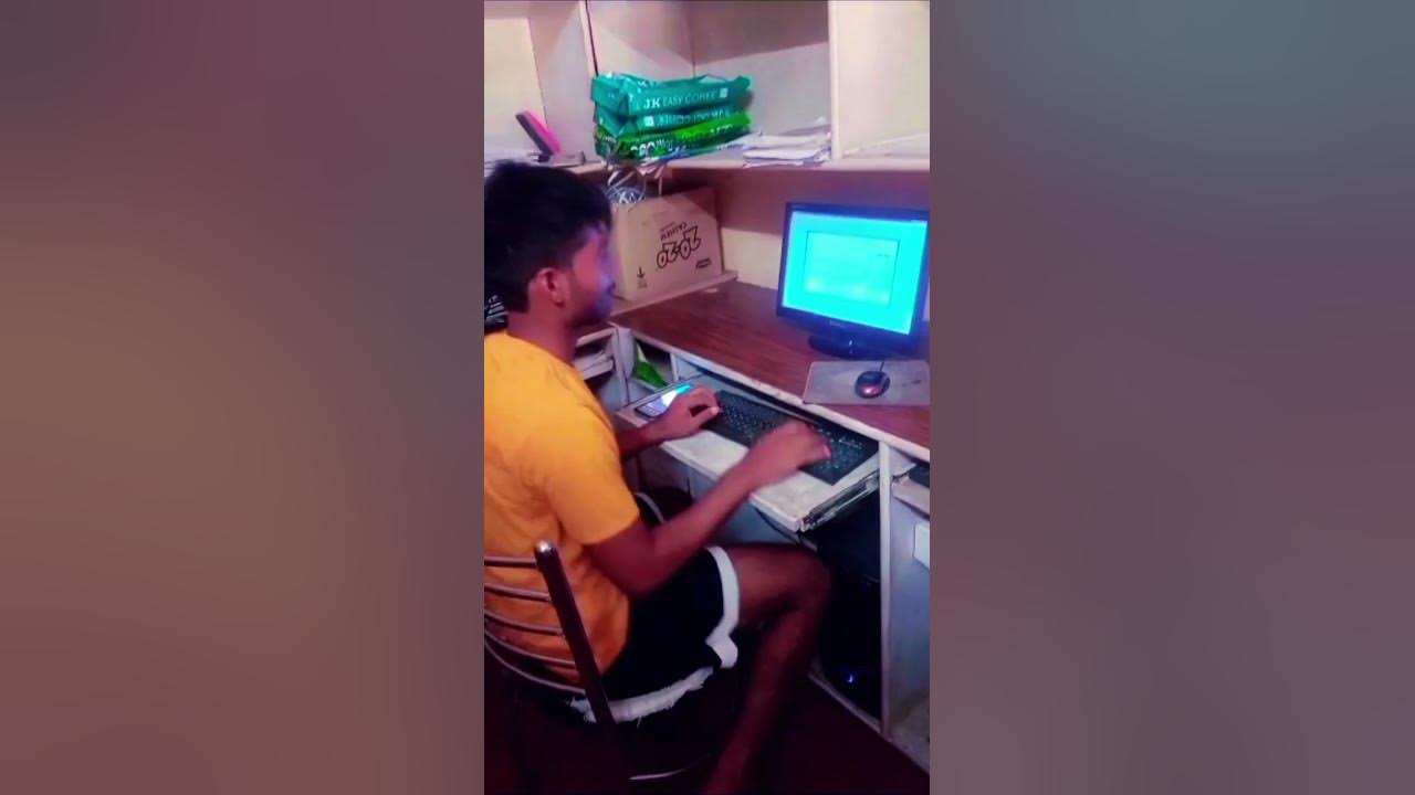 computer typing.... # bhut mja aa rhi thii 😂#shorts #trednig #vidio - YouTube