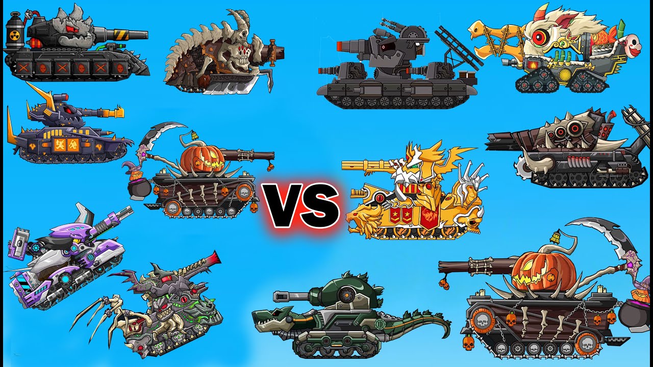 Tank Arena Steel Battle : Dark Mode Battle-All Tanks Battle-Stages 90 ...
