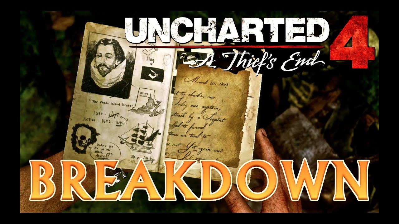 Uncharted 4: A Thief's End | FULL ANALYSIS OF NOTEBOOK - HISTORICAL ...