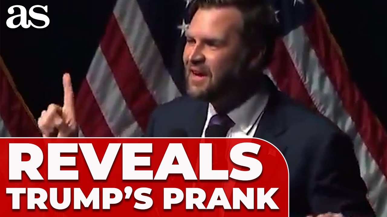 JD VANCE reveals TRUMP'S HILARIOUS RED BUTTON PRANK during Iran Call ...