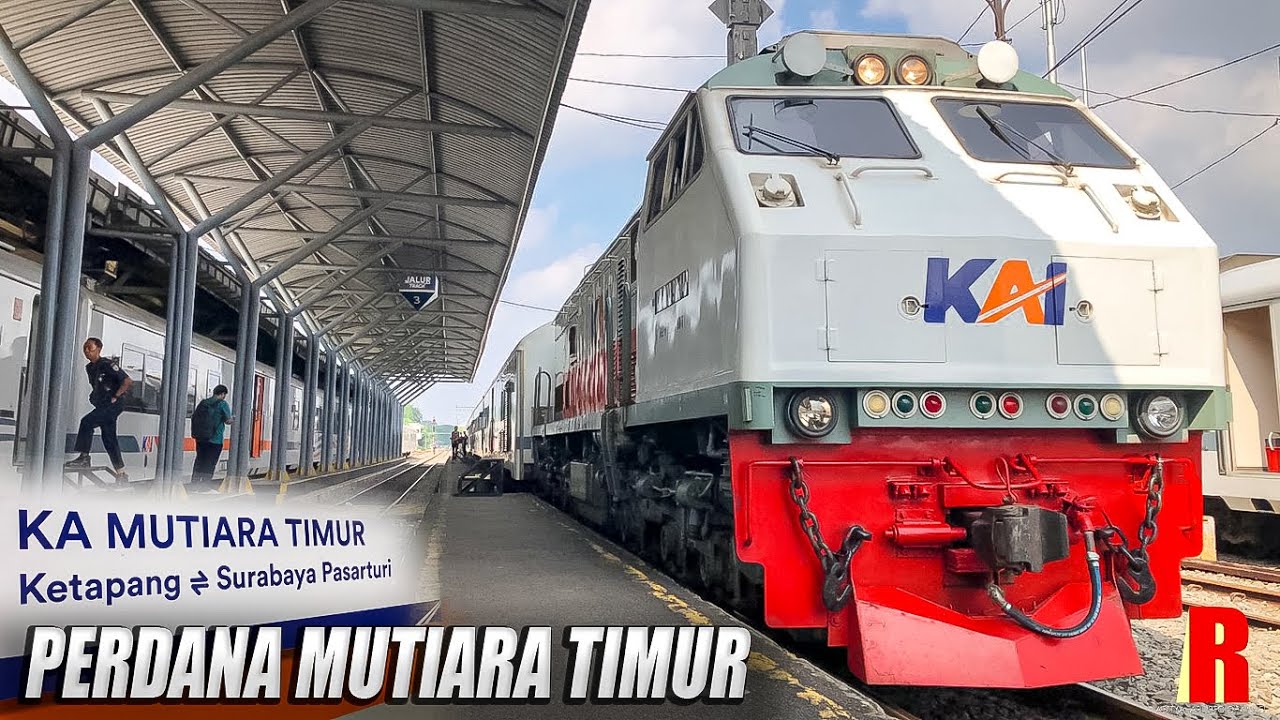 Perjalanan Perdana Naik Kereta Api Mutiara Timur Setelah Sempat Vakum 2 ...