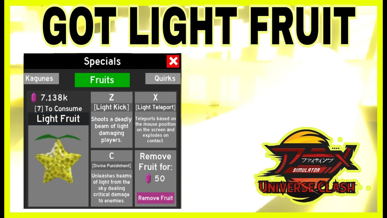 I GOT A LIGHT FRUIT AND LET's FIGHT NEAR TOURNAMENT | Anime Fighting ...