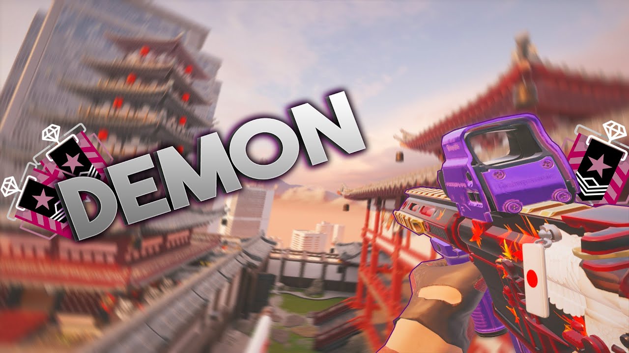 Highlight 13 - 𝓓𝓔𝓜𝓞𝓝 [ R6 Montage ] - YouTube