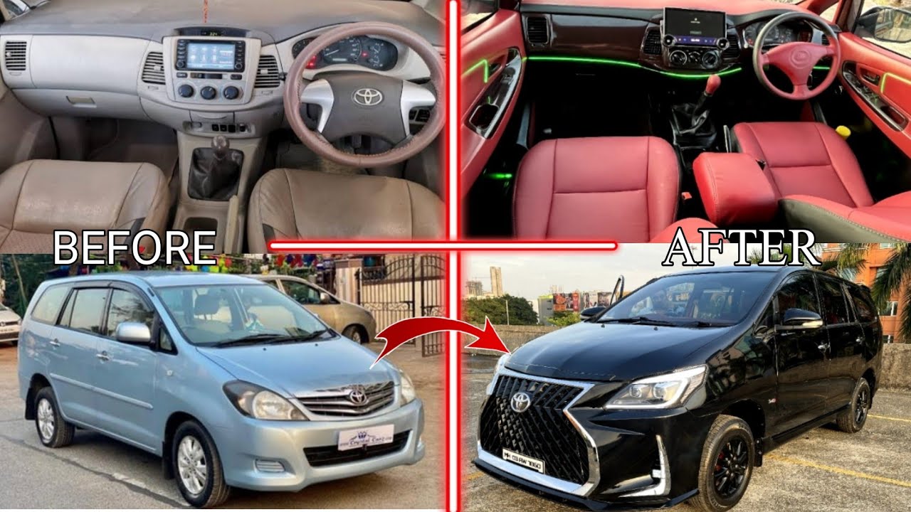 Toyota Innova 2009 model converted to Lexus 🔥 with luxury interior ...