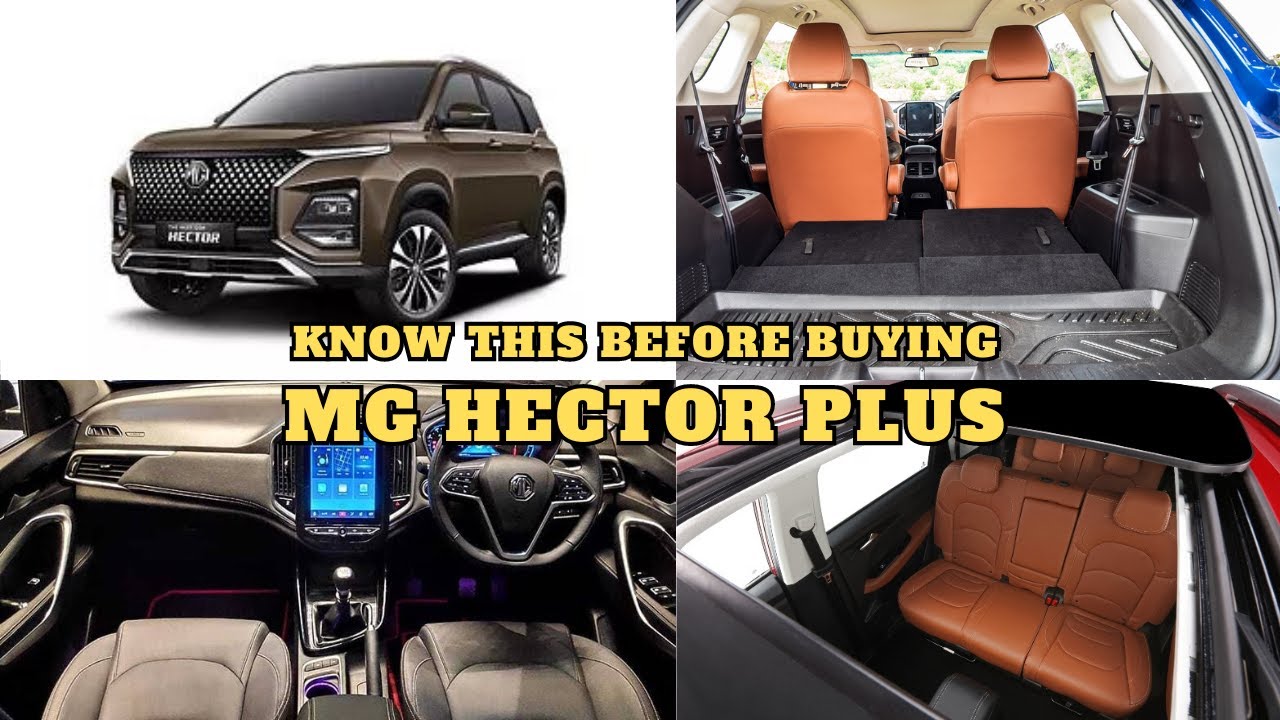 MG Hector Plus full test drive. - YouTube