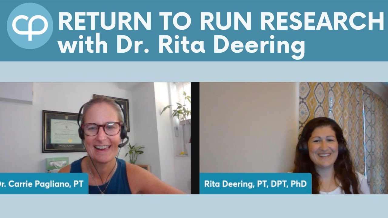 Return to Run Research with Dr Rita Deering | the Four Phase Approach ...