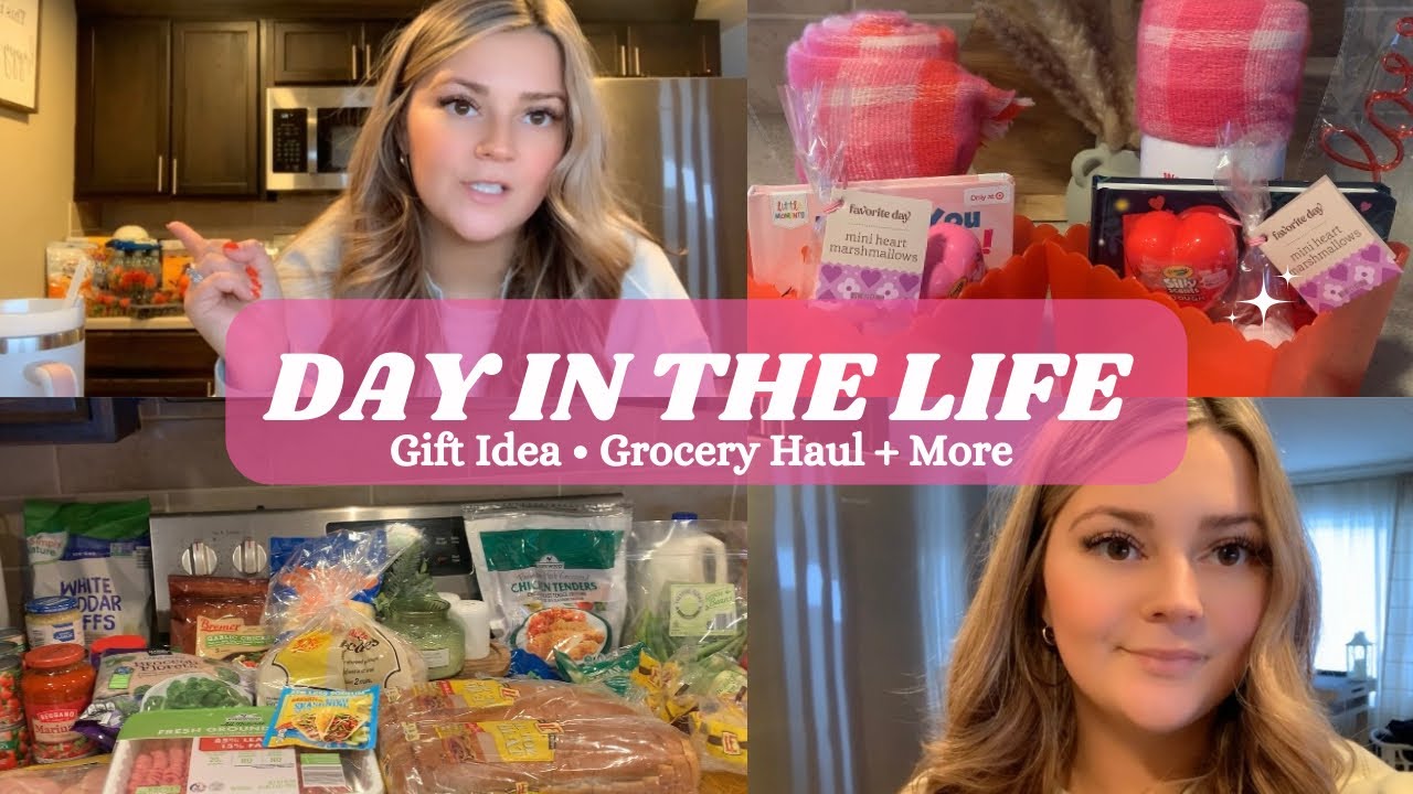 *NEW* DAY IN THE LIFE | VALENTINES DAY GIFT IDEAS, GROCERY HAUL & MORE ...