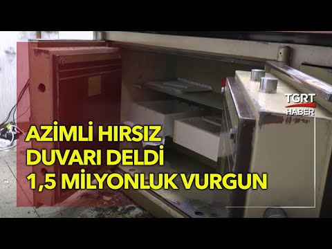 Film Gibi Soygun! 1,5 Milyon Liralık Altın Çaldılar - TGRT Haber