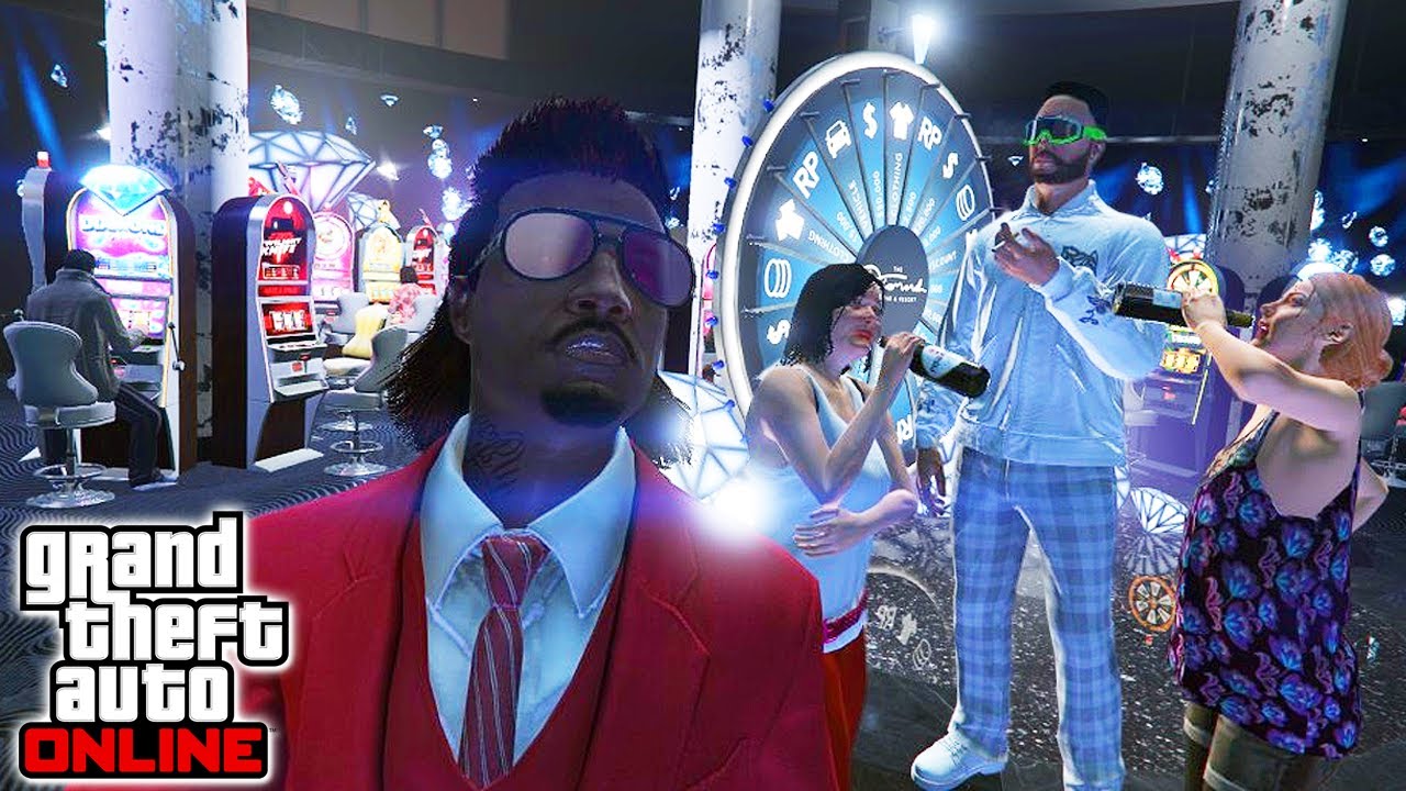THE DIAMOND CASINO DLC in GTA 5 (GTA GIRLS) - YouTube