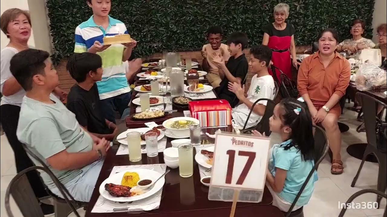 Franc Rolan Mercado-14th Birthday Celebration - YouTube