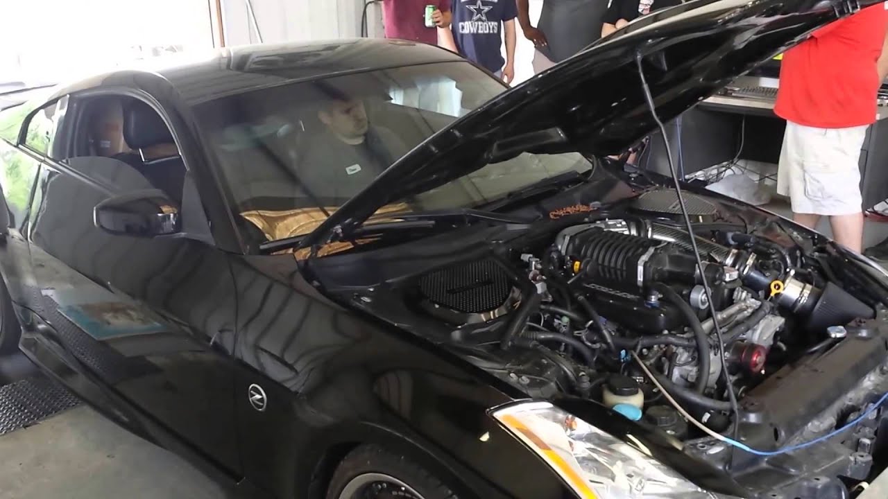 2003 Stillen Supercharged 350z Stage 3 - YouTube