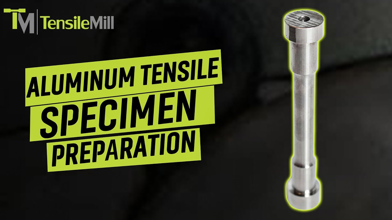 ASTM E8 Aluminum Tensile Specimens - Threaded Ends - TensileTurn IU ...