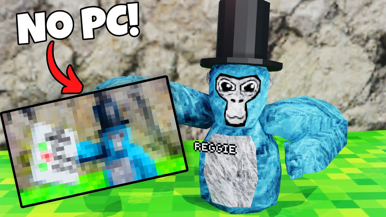 How To Make The Best Gorilla Tag Thumbnails With No PC! - YouTube