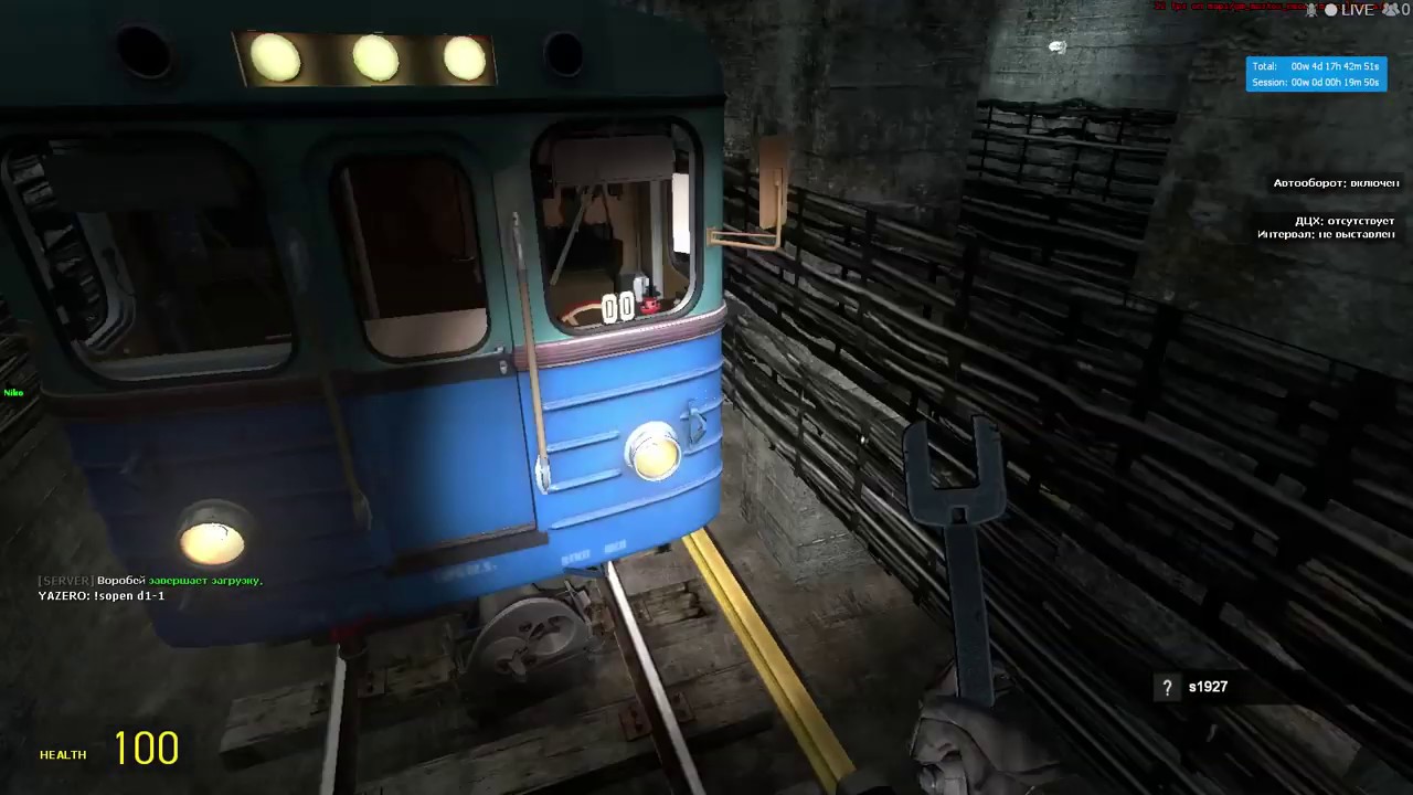 Garry's Mod - Metrostroi: снова Еж3, только уже Neocrimson - YouTube