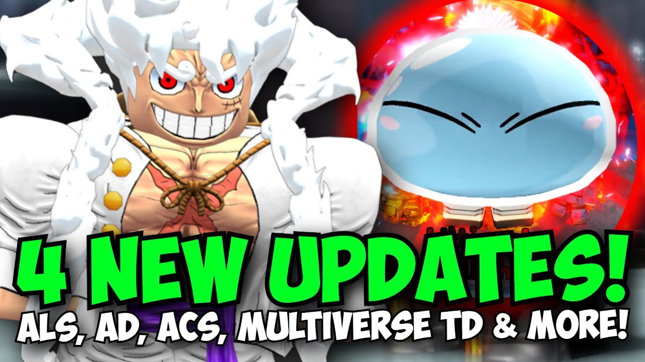 4+ NEW UPDATES! Anime Last Stand, Anime Defenders, Multiverse TD, Anime ...