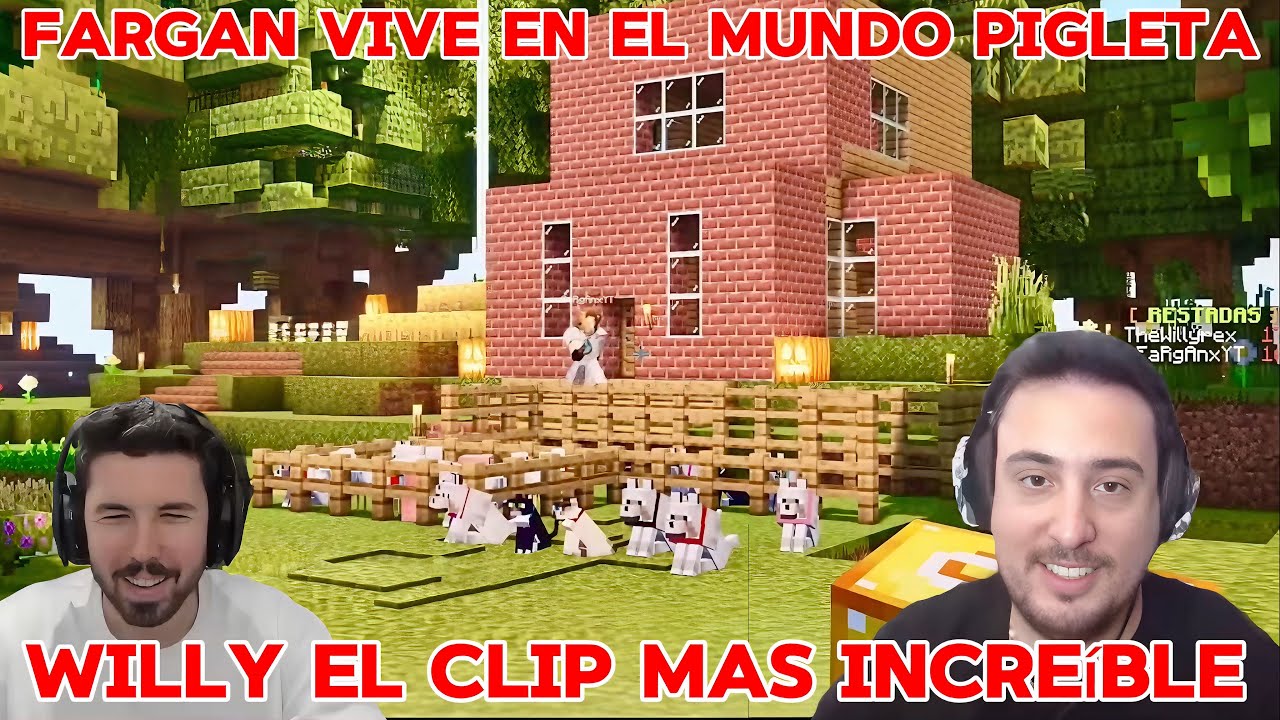 Willy vuelve a hacer restar a Fargan | Minecraft - YouTube