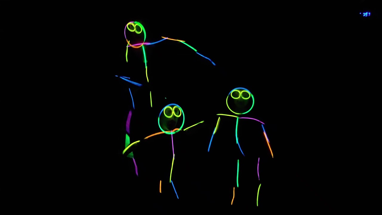 Gangnam style glow stick dance.2020 - YouTube