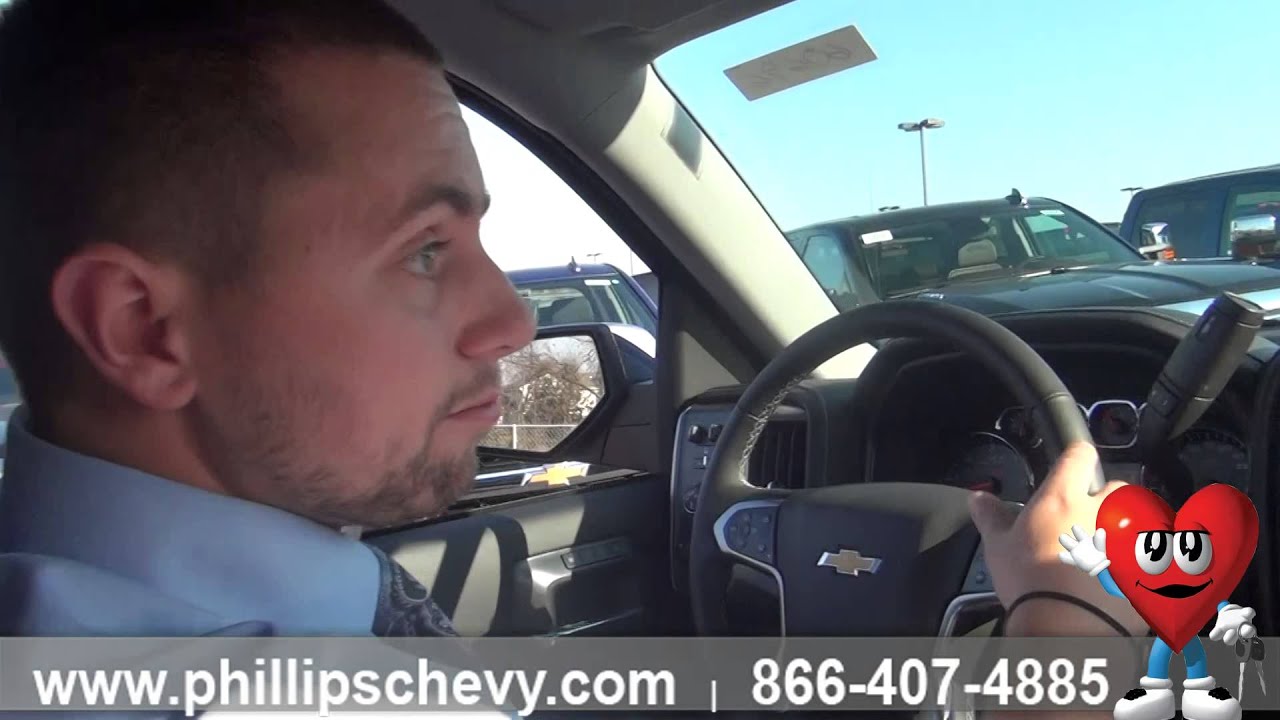 Phillips Chevrolet - 2016 Chevy Silverado 1500 - Interior Walkaround ...