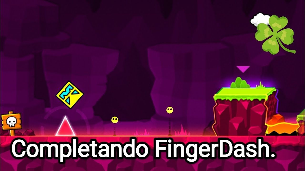 Completando el nivel: FingerDash. - YouTube