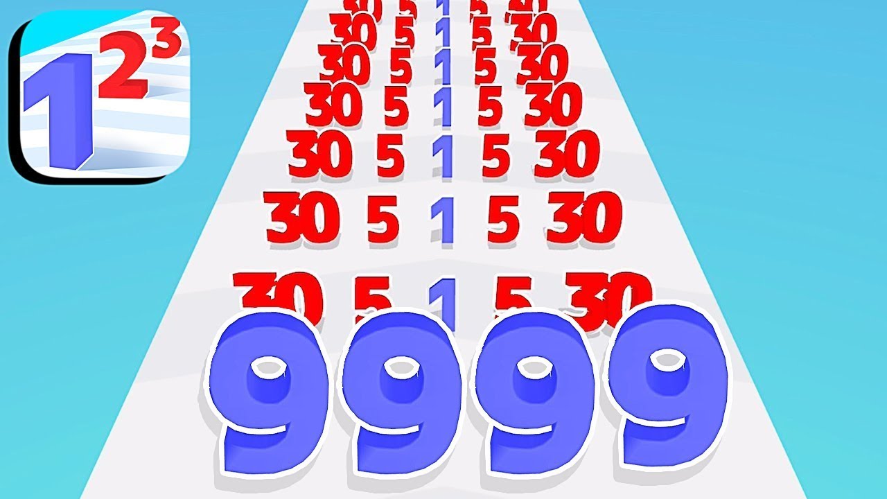 Top Video TikTok Gameplay - Number Master Stack Dash All Levels - YouTube