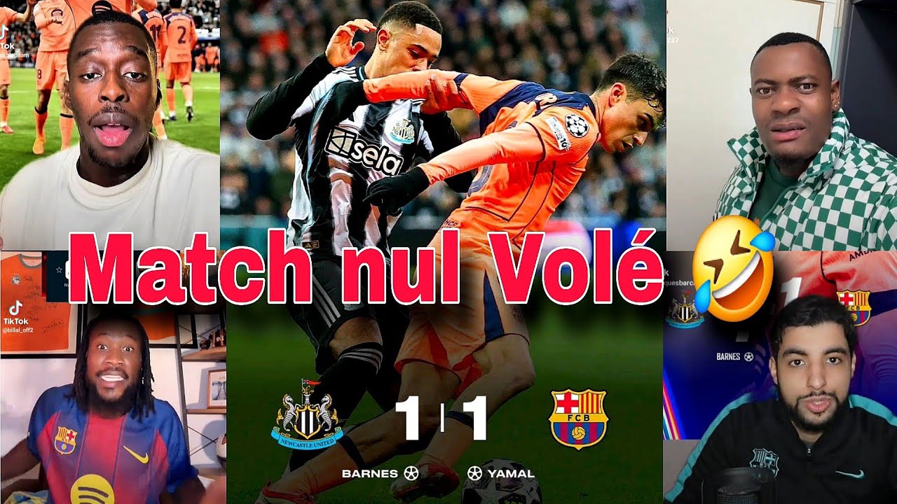 Match nul du Barça, écoutez les réactions des supporters du Réal 🤣 ...