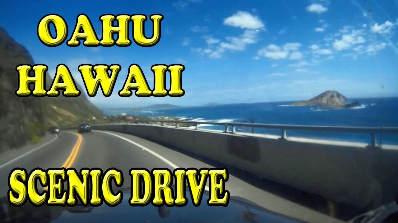 Oahu Hawaii Scenic Drive - YouTube