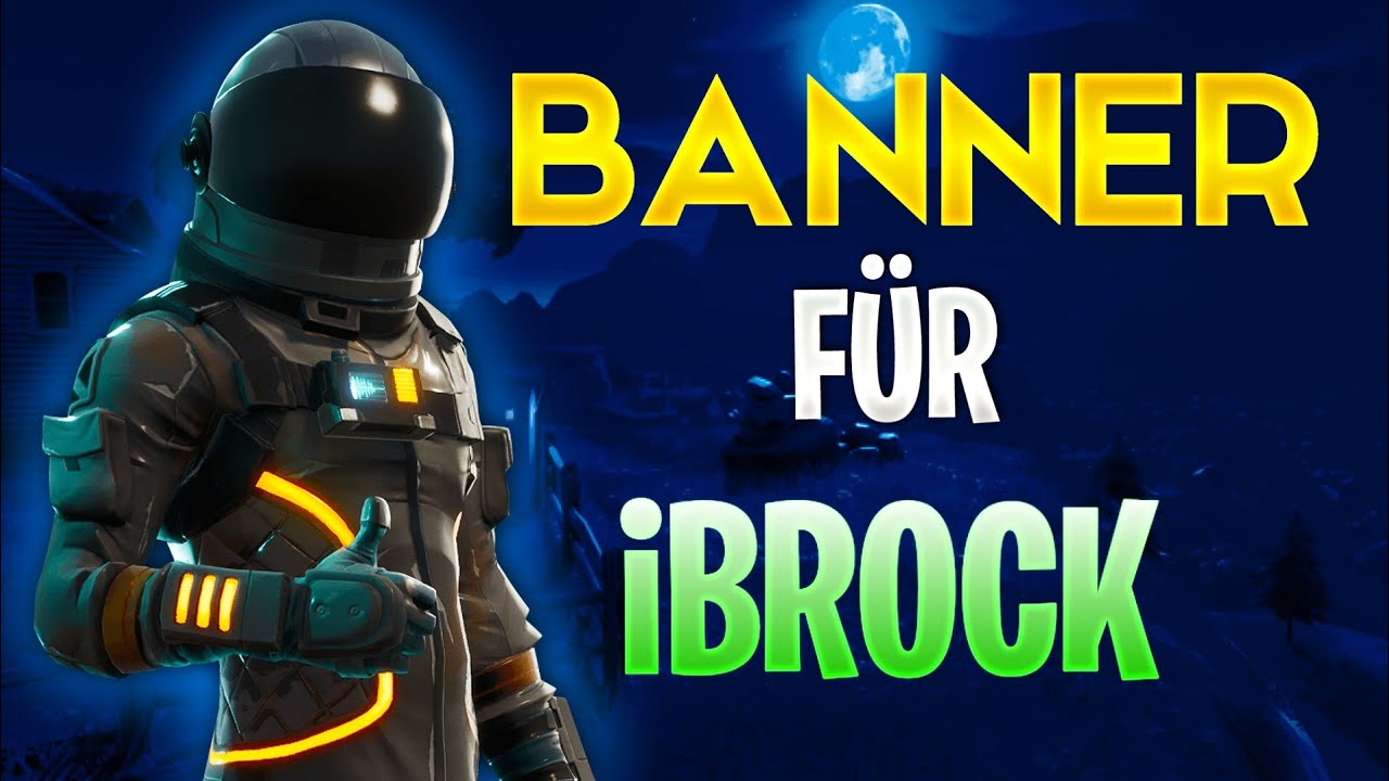 ↪ CHANNEL BANNER FOR IBROCK! - YouTube