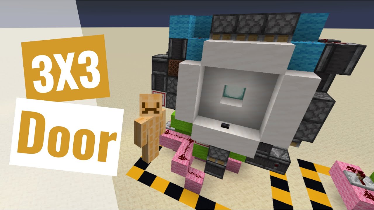 Java 3x3 Spiral Door #minecraft - YouTube