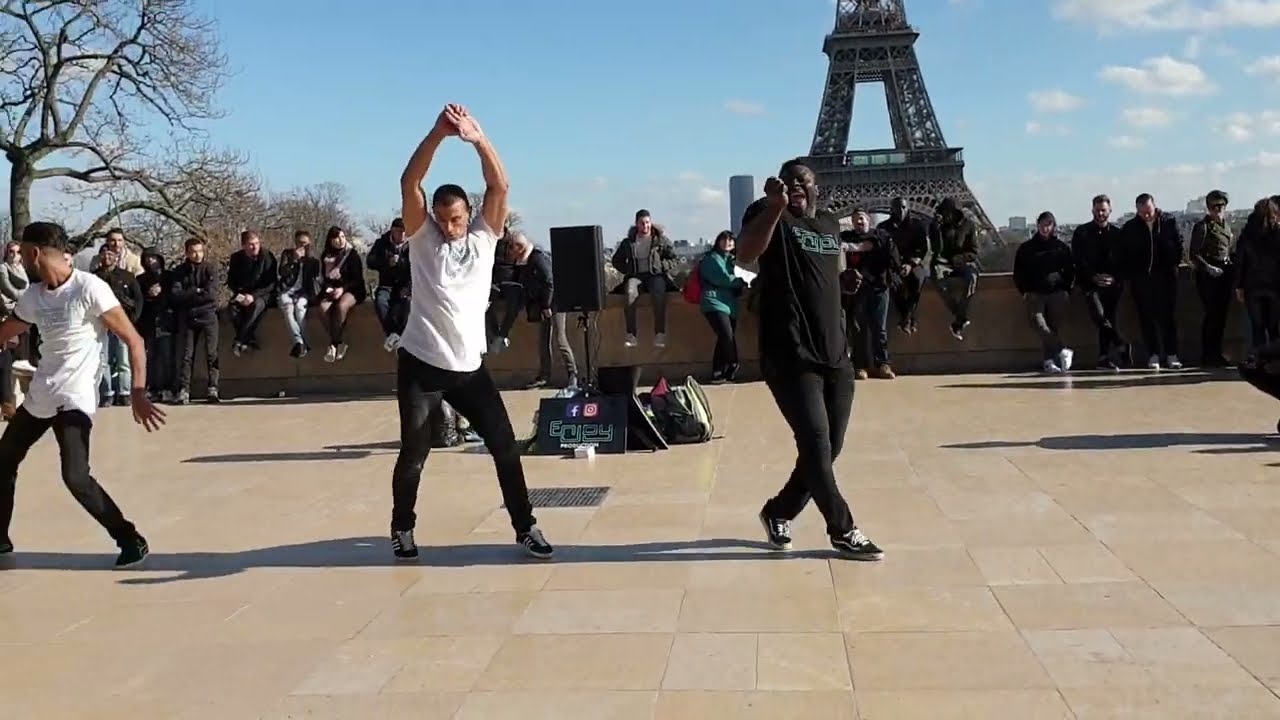 Amazing Paris Street Dance Show ( Esplanade du Trocadéro) || Laugh with ...