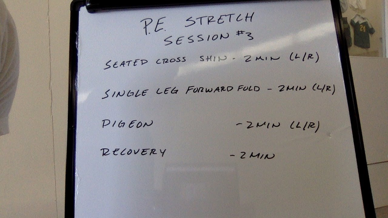 PE Stretching Session #3 - YouTube