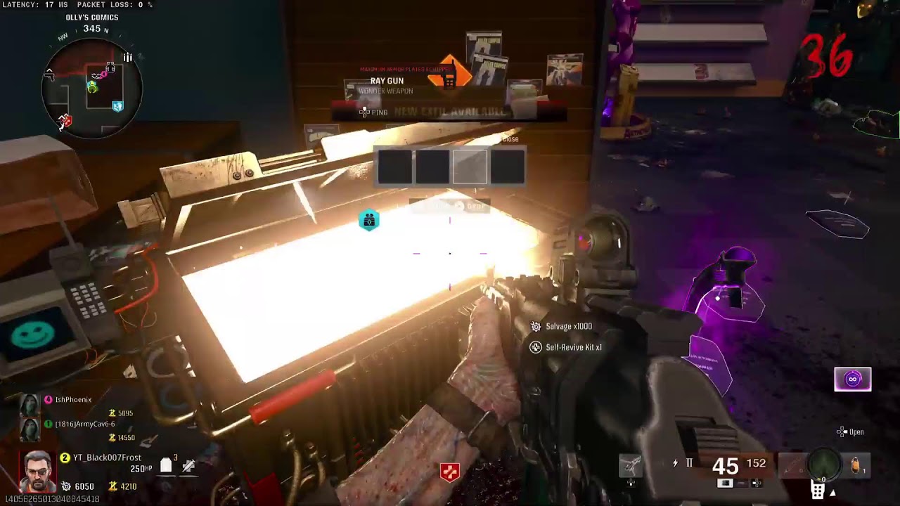 BO6 Zombies Kilo 141, CR-56 Amax, & HDR Leveling Up - YouTube