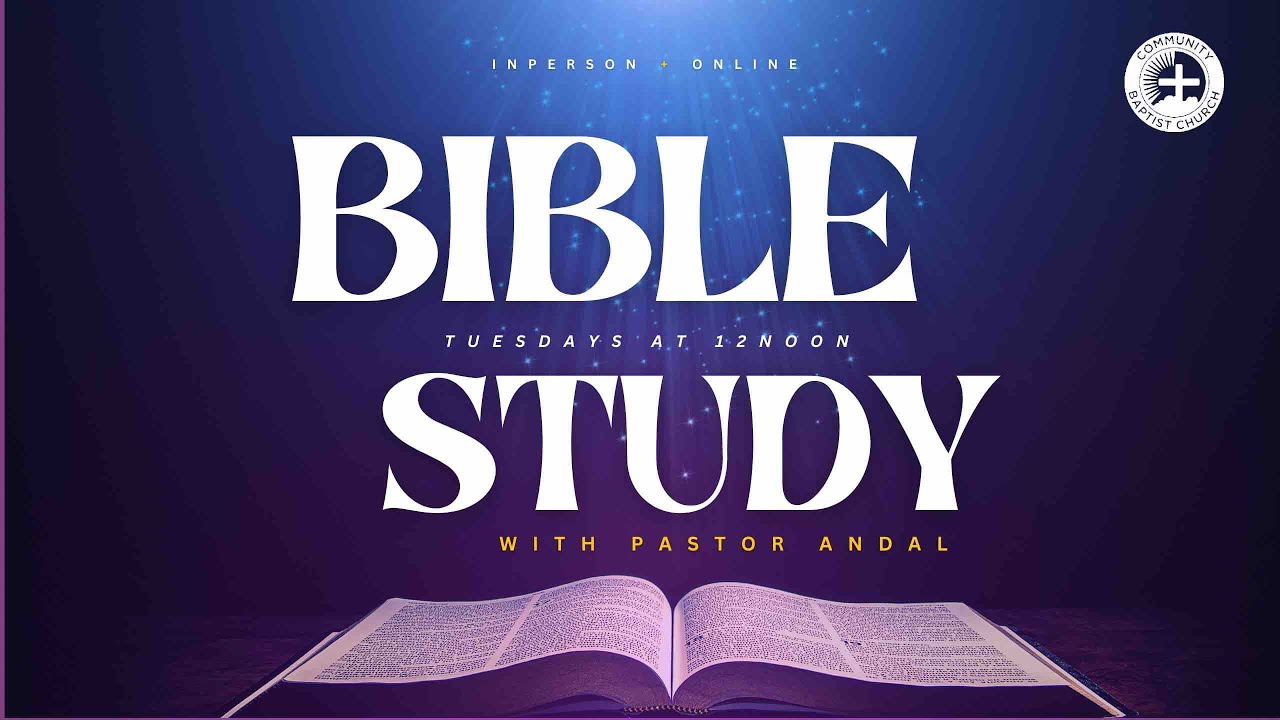 Bible Study (4/30/24) - YouTube