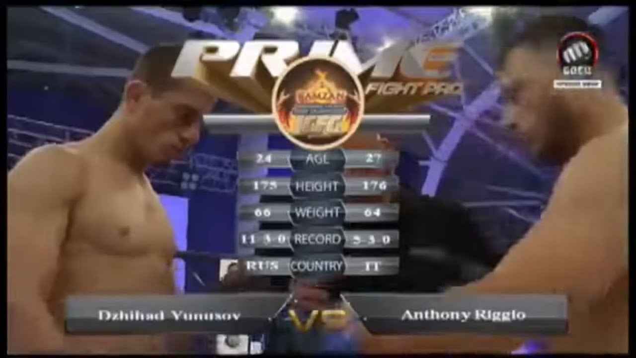 Джихад Юнусов vs. Энтони Риджио | Dzhihad Yunusov vs. Anthony Riggio ...