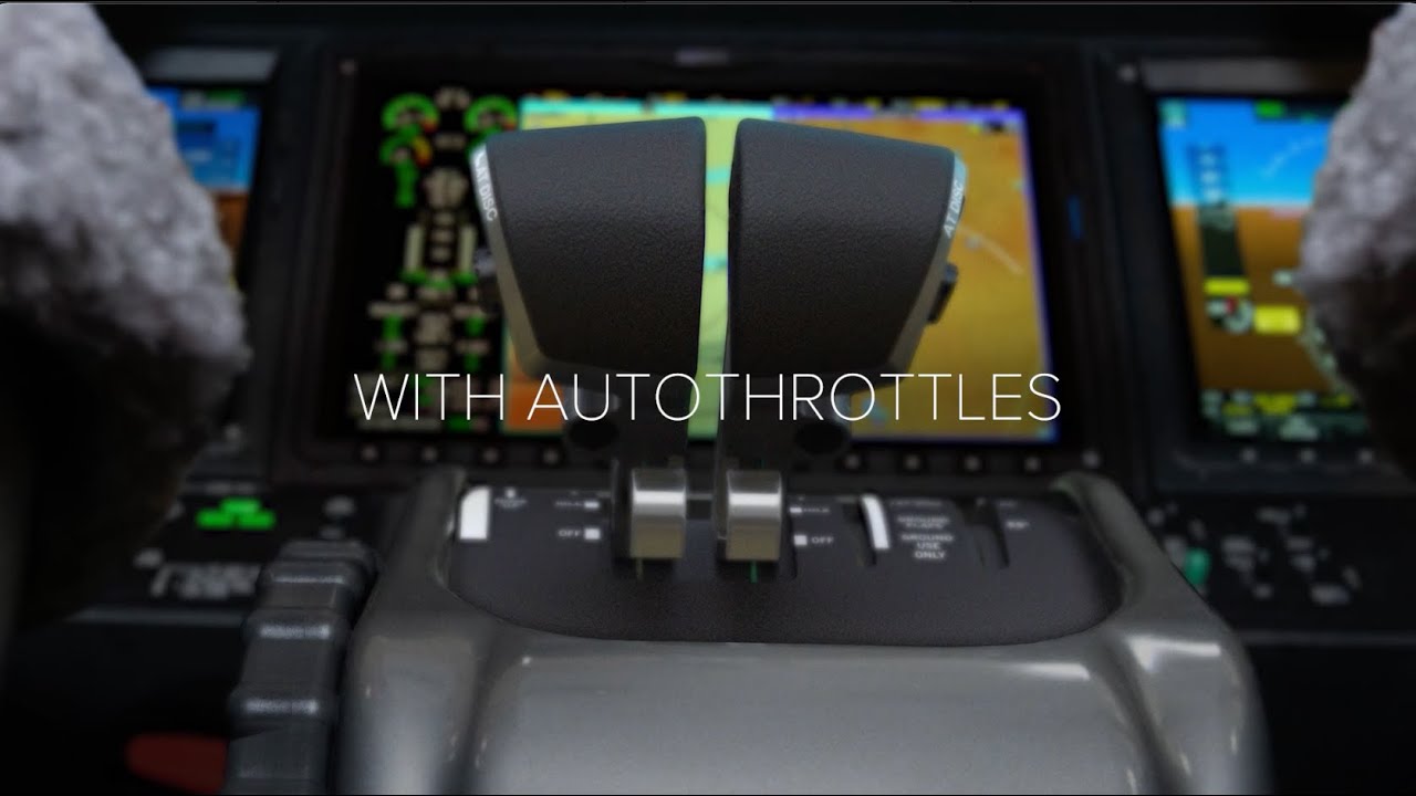 Citation M2 Gen2 now with Garmin Autothrottles - YouTube