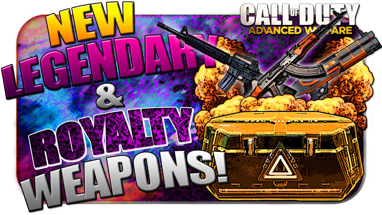 NEW "LEGENDARY & ROYALTY" WEAPONS! - "AK-47, M16, & MORE!" ★ COD: AW ...