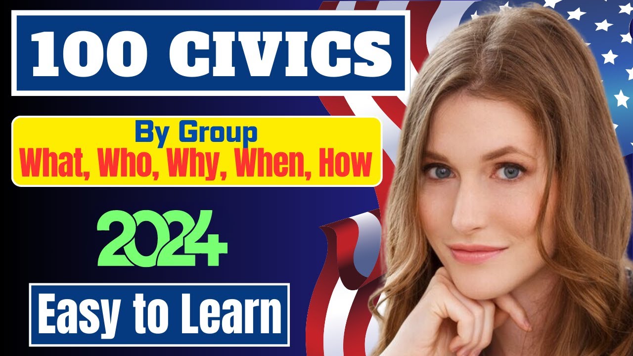2024 Random 100 Civics Questions and Answers by Group: US Citizenship Interview | Fast Easy ...