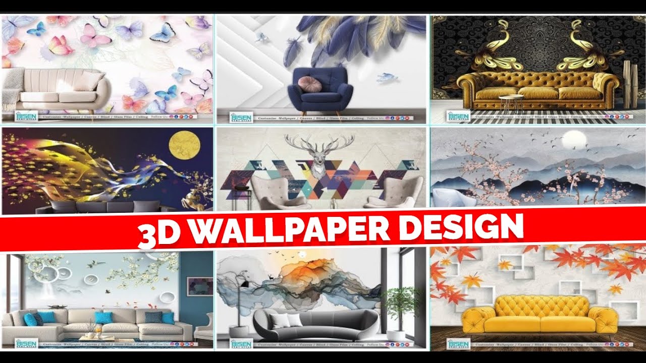 3d 5d wallpaper for bedroom | 5d ultra wallpaper design | 8383825224 ...