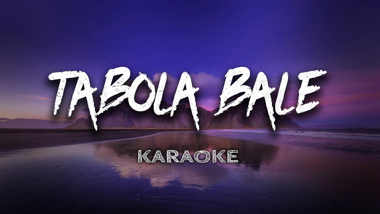 TABOLA BALE KARAOKE + LIRIK VIRAL (TANPA VOKAL) - YouTube