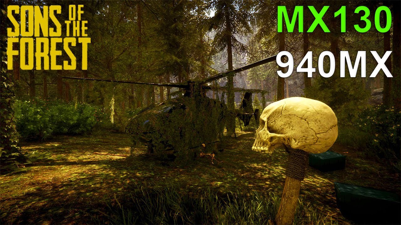 SonsOfTheForest mx130 - YouTube