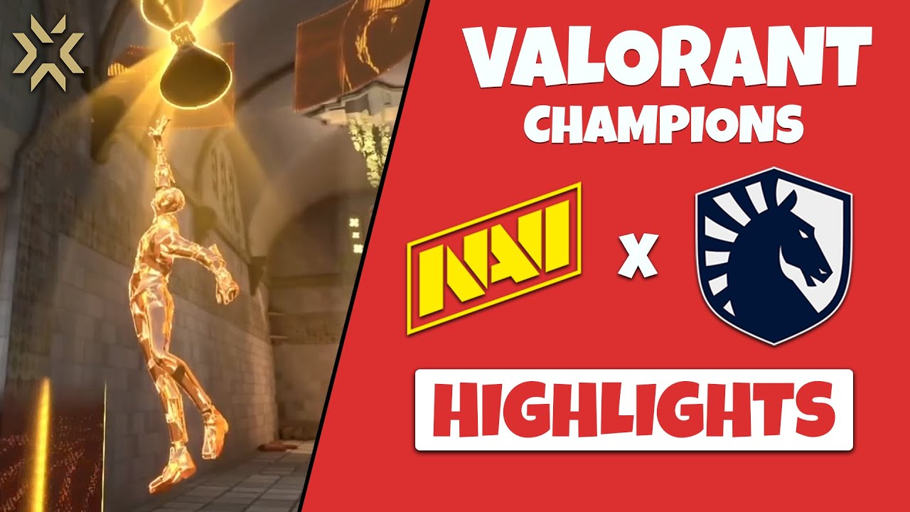 NAVI vs Team Liquid - HIGHLIGHTS | VALORANT CHAMPIONS 2023 - YouTube