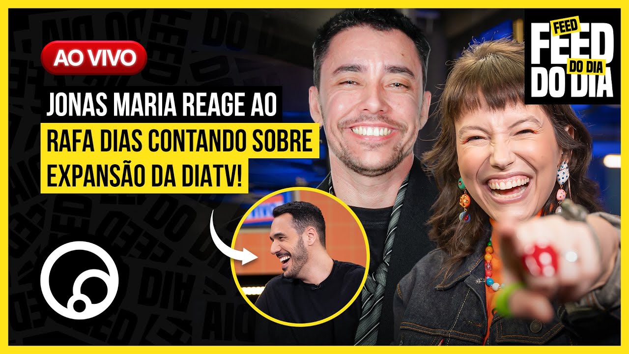 FEED DO DIA: DiaTV DOBRA de TAMANHO com novo ESPAÇO + Travis Scoot ...