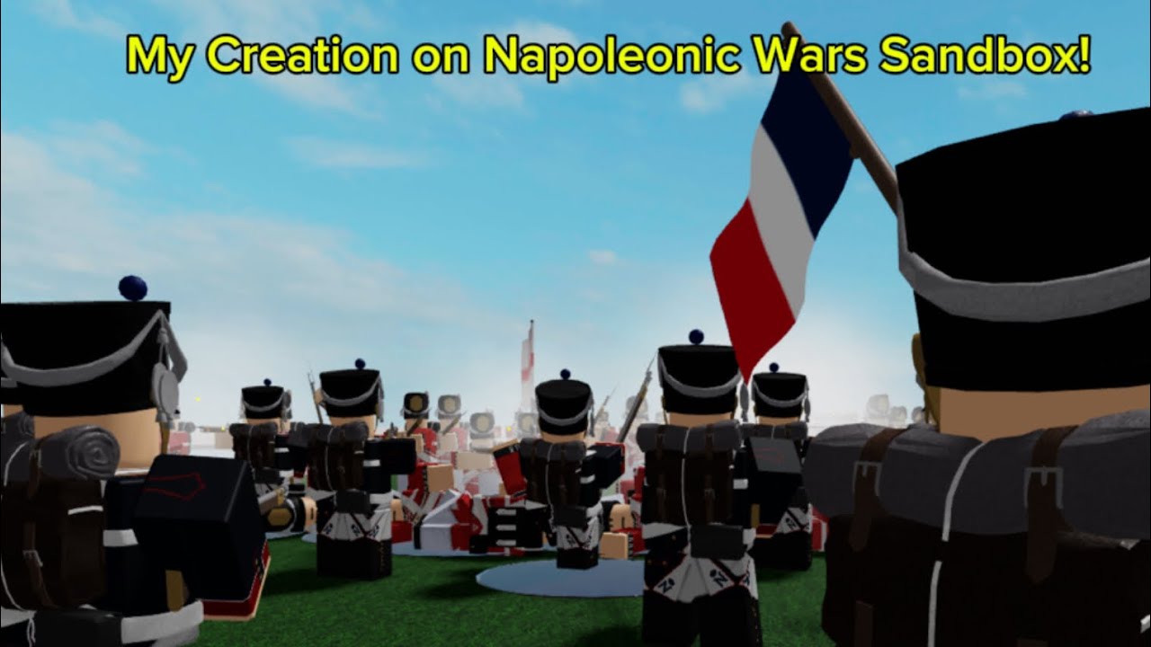 my creation on Napoleonic Wars Sandbox - YouTube