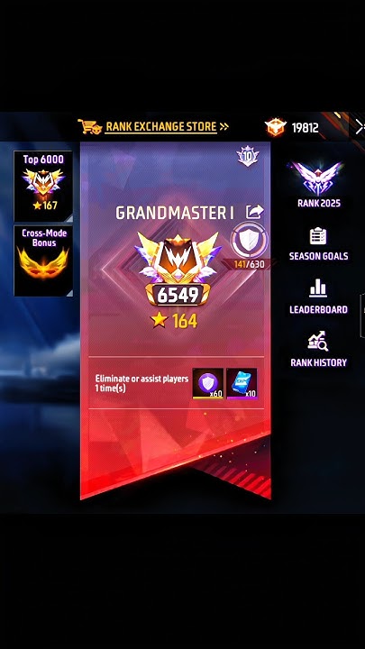 New season👿😯 cs rank grandmaster☠️loby main 1vs4 clutch #freefire #csrankpush - YouTube