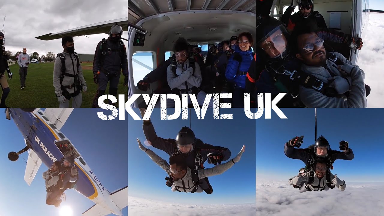 SKYDIVE UK ( UK PARACHUTING, PETERBOROUGH) - YouTube