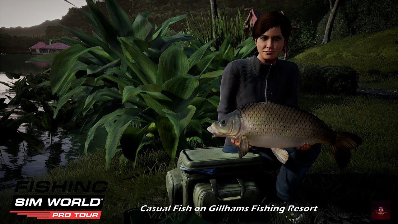 Fishing Sim World Pro Tour Casual Fish on Gillhams Fishing Resort - YouTube